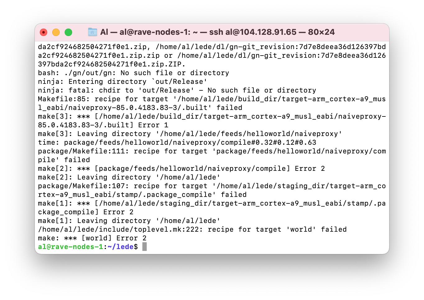 斐讯 k3 在 8 月后的版本编译失败。 · Issue #5566 · coolsnowwolf/lede · GitHub