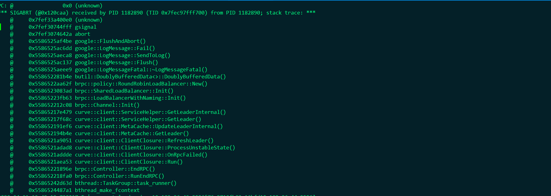 运行过程中出现Fail to pthread_key_create: 导致程序FATAL退出 · Issue #1082 · apache/brpc · GitHub