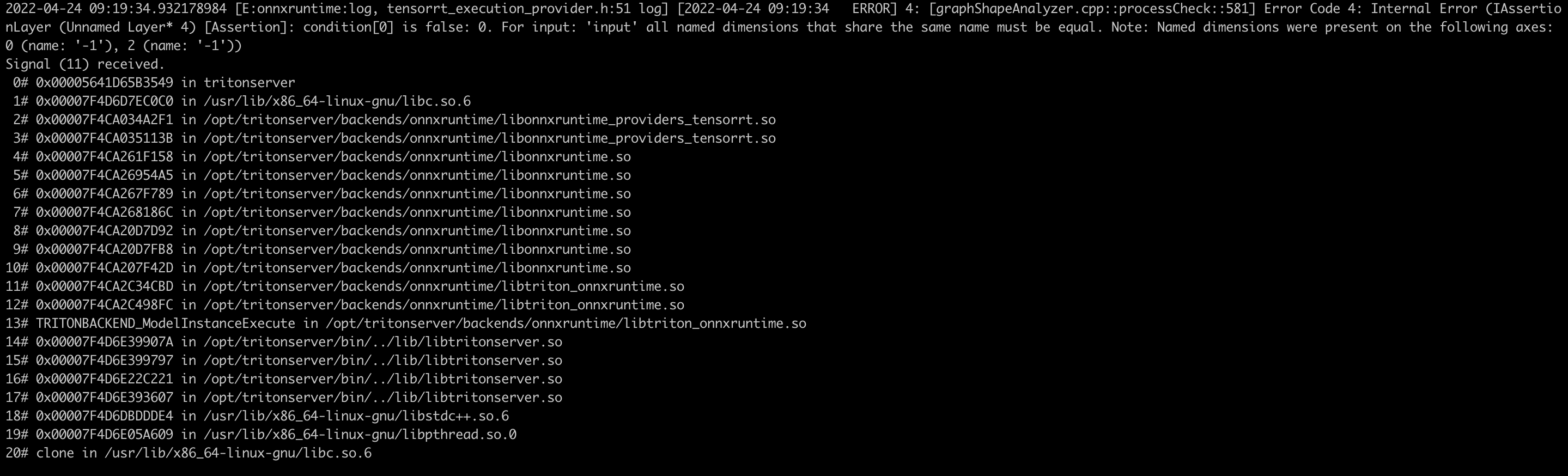 Tritonclient Utilsferenceserverexception [statuscode Unavailable] Unavailable · Issue 4265
