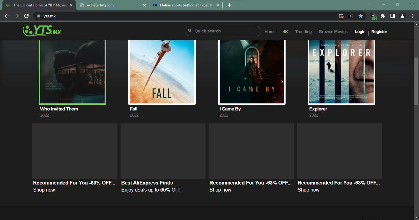 yts.mx · Issue #128434 · AdguardTeam/AdguardFilters · GitHub