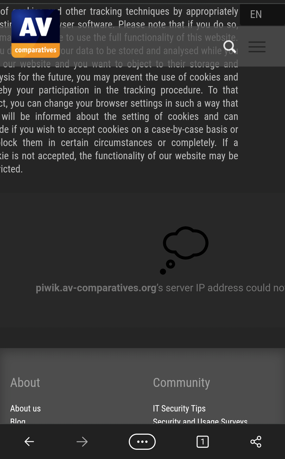 av-comparatives.org · Issue #142751 · AdguardTeam/AdguardFilters · GitHub