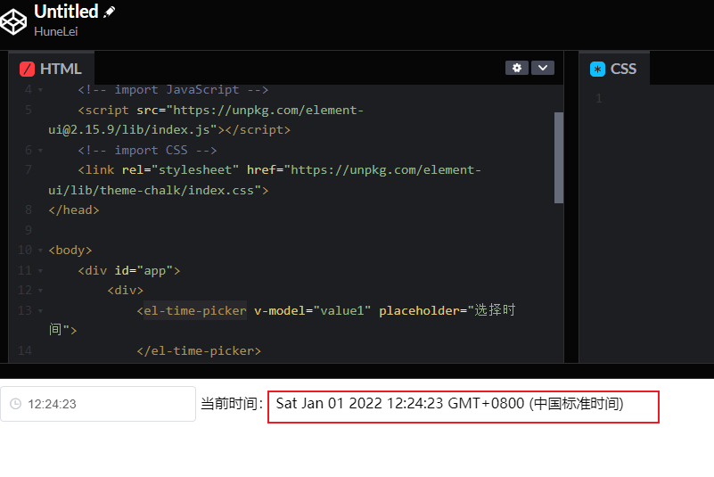 [Bug Report] TimePicker 时间选择器，手动输入时间后，默认日期为当年1月1号 · Issue #22048 · ElemeFE/element · GitHub