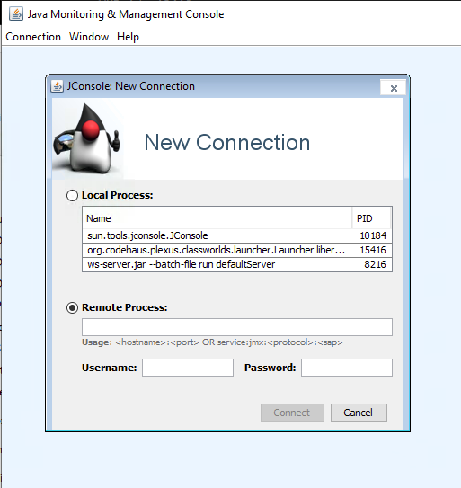 Unable to retrieve connector address for localConnector of started VM · Issue #98 · OpenLiberty ...