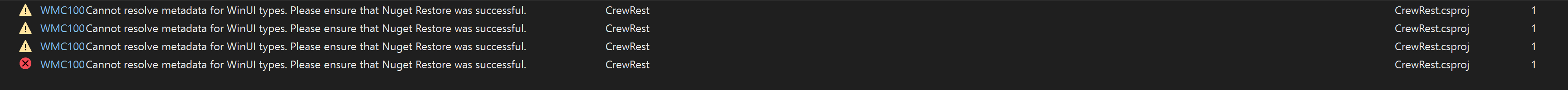 After update VS 2022 android maui project not build XamlCompiler error WMC1007 · Issue #5469 ...