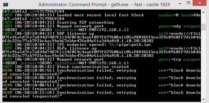 Ethereum Node Needs To Sync Please Wait · Issue 2575 · Ethereum