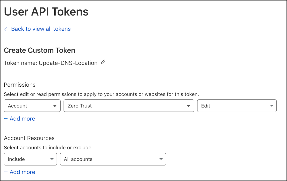 OPNSense custom cron job for updating Cloudflare Zero Trust DNS Location Public IP · GitHub
