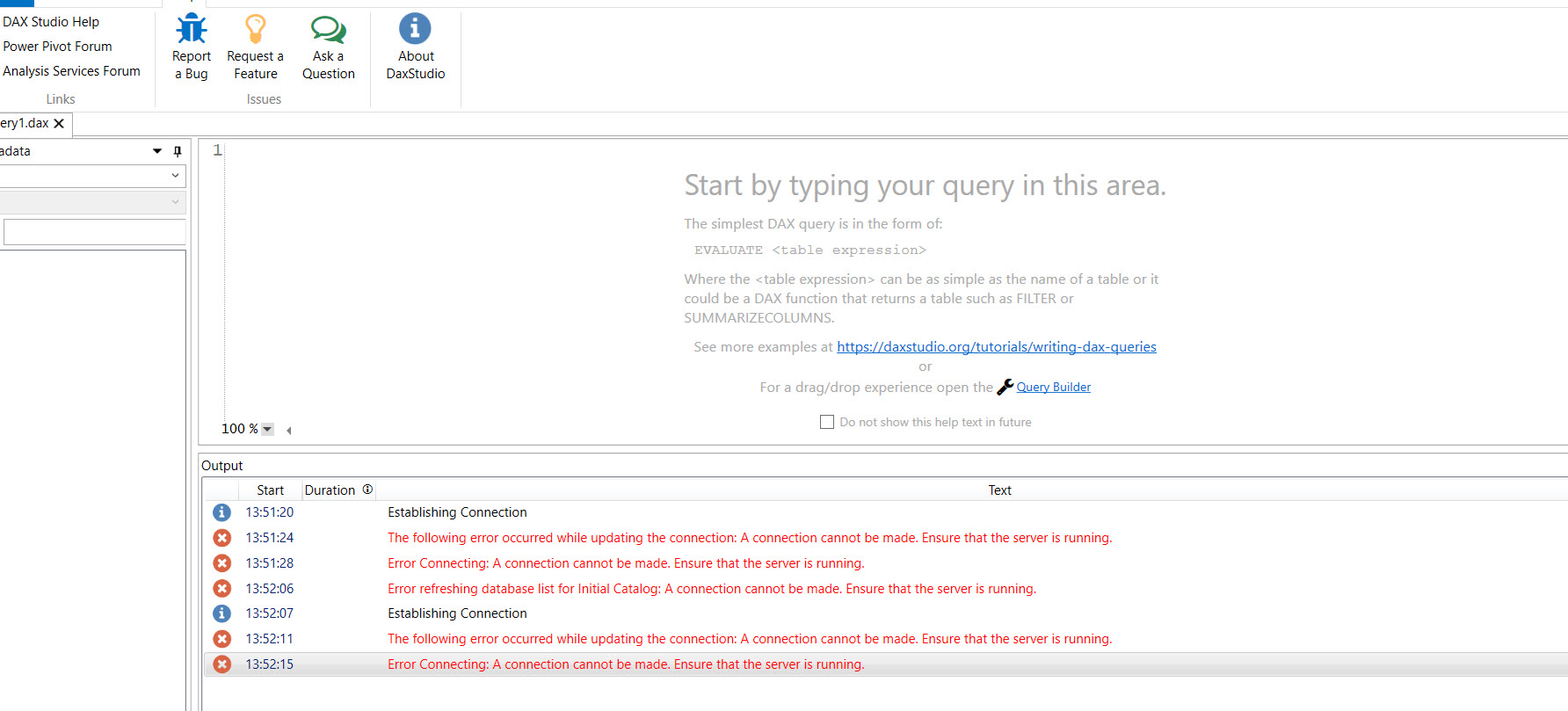 Just discovered DAX Studio · DaxStudio DaxStudio · Discussion #736 · GitHub