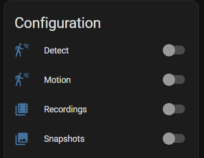 Allow to enable/disable motion detection from Frigate UI and `frigate.yml` · Issue #4326 ...