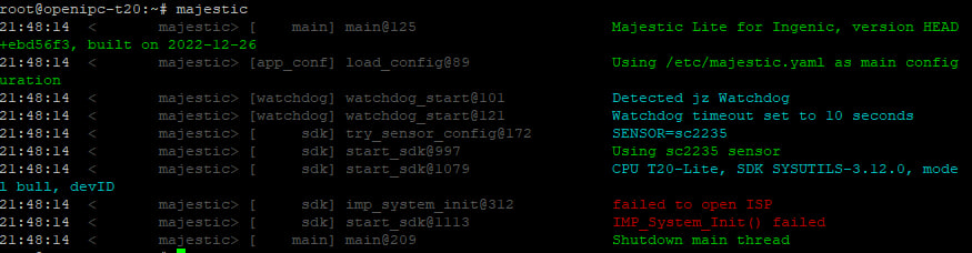 Fails to detect T20 processor, which causes Majestic to crash on startup · Issue #607 · OpenIPC ...