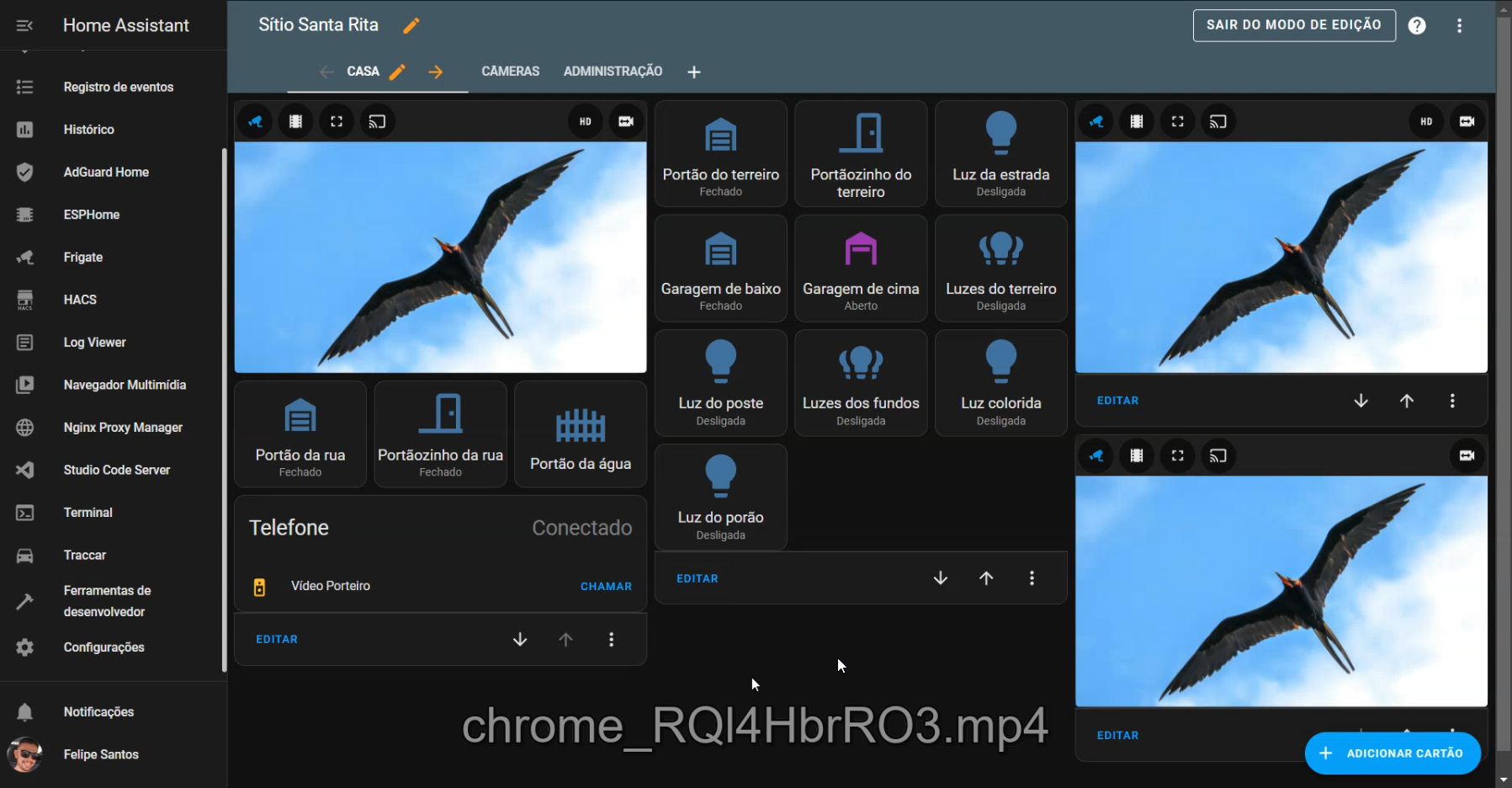 Allow to set an icon to display on loading screen instead of Frigate ...