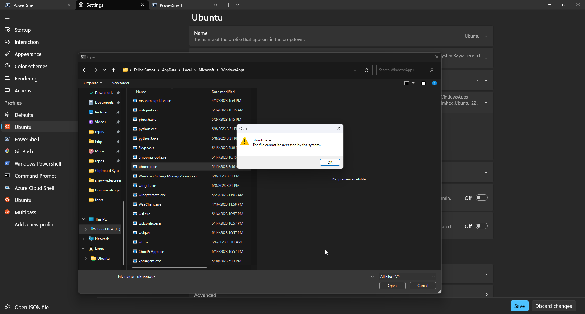 Windows Terminal shows Tux logo instead of Ubuntu logo · Issue #8604 ...