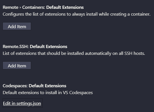 Set Default Extensions For Remote Wsl · Issue 3521 · Microsoftvscode Remote Release · Github