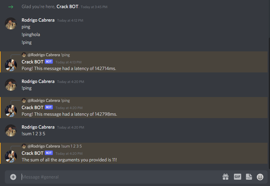 GitHub - CabreraRod/Discord-Bot: Discord es una aplicación de chat que permite a millones de ...