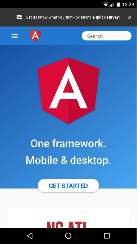 Aio Add Developer Survey Link To Top Of Pages · Issue 21094 · Angularangular · Github 6029