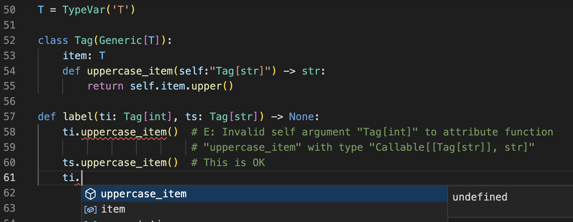 Auto-complete suggestions includes overloaded methods that aren't valid for current object ...