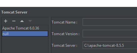 can't input Tomcat name and version in Settings with IDEA community version 2018.1.3 on Win10 ...