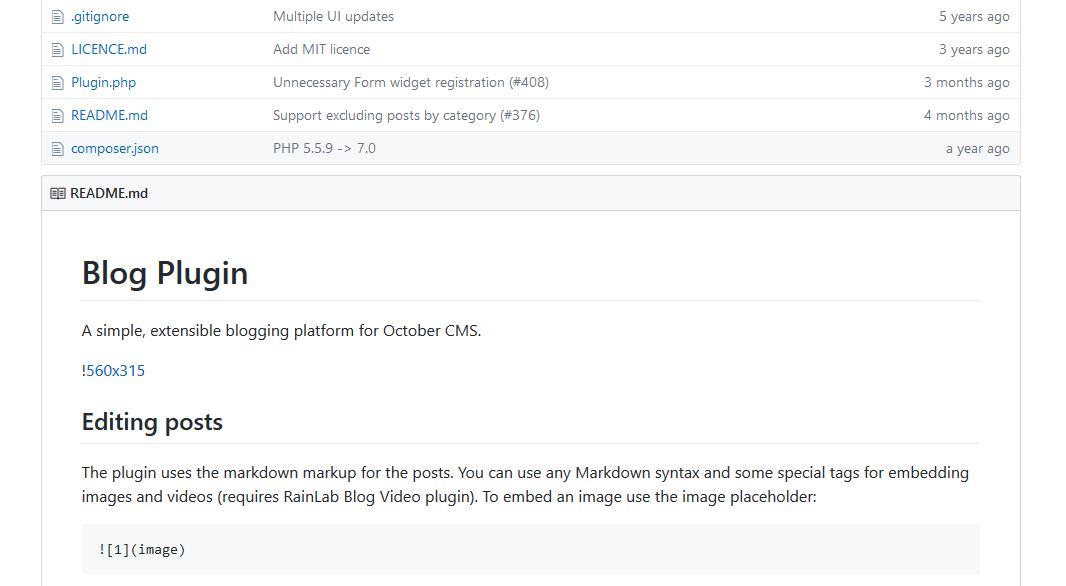 The preview of video doesn't appear · Issue #419 · rainlab/blog-plugin · GitHub