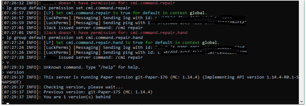 /repair - no permission? · Issue #2290 · Zrips/CMI · GitHub