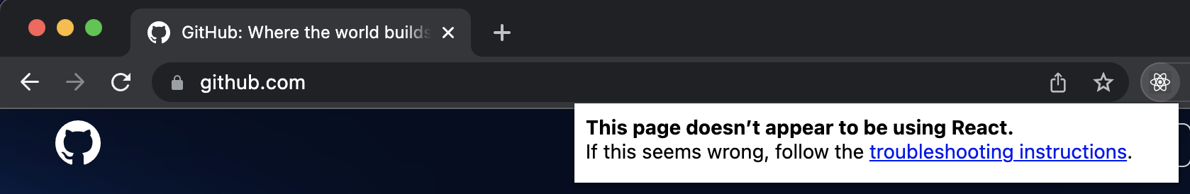 Devtools Bug This Page Is Using The React Build Message In Every Site · Issue 23107 1784