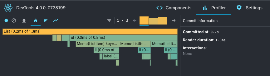 Right-align Profiler Flame Graph Children · Issue #236 · bvaughn/react-devtools-experimental ...