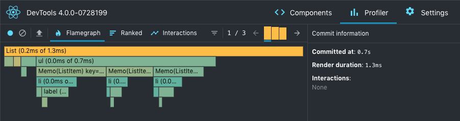Right-align Profiler Flame Graph Children · Issue #236 · bvaughn/react-devtools-experimental ...
