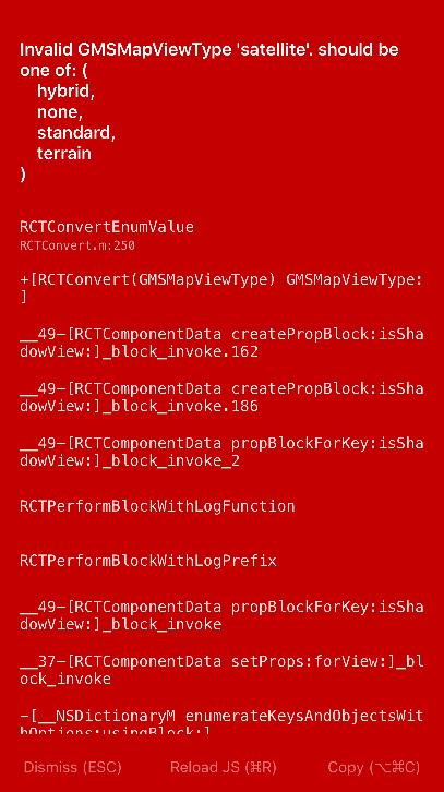 iOS Satellite Map type is not supported · Issue #1993 · react-native ...
