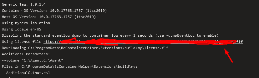 [New-BCContainer] LicenseFile parameter value always shown in output · Issue #1773 · microsoft ...