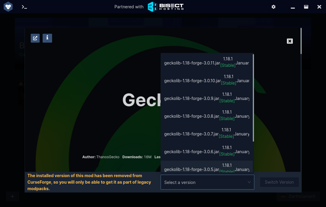 Wrong modloader of mod installed (mostly problem with dependencies) · Issue #1275 · gorilla-devs ...
