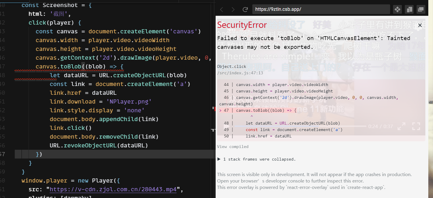 远程视频，截图报错 · Issue #328 · oyuyue/nplayer · GitHub