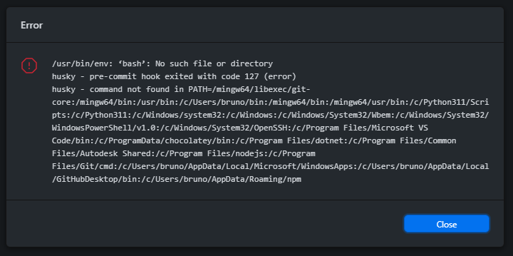Problem When Trying To Commit On My Repo · Issue 15963 · Desktopdesktop · Github 