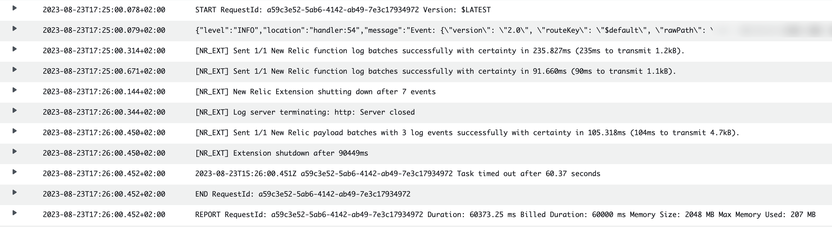 New Relic Extension shutting down · Issue #166 · newrelic/newrelic ... New Relic Extension shutting down · Issue #166 · newrelic/newrelic ...