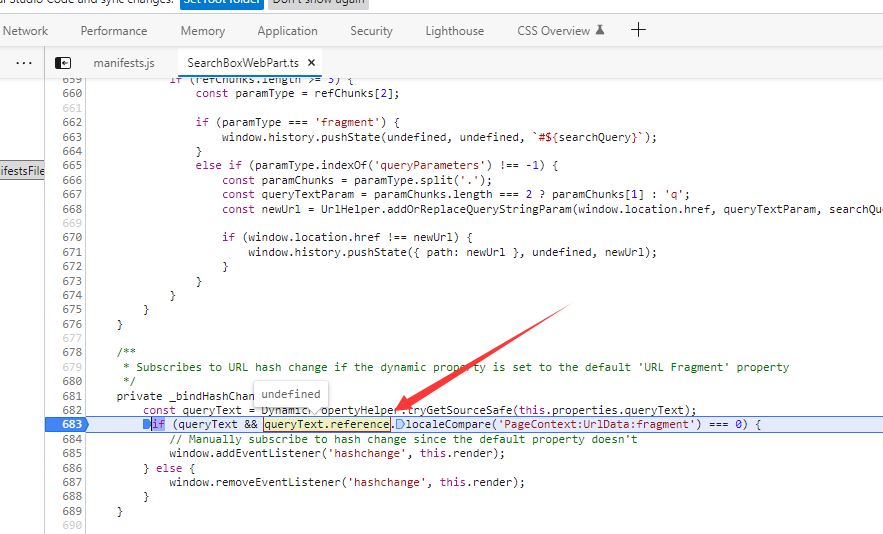 [Dev branch] Search Box will crash if you choose to use Url Fragment · Issue #1840 · microsoft ...