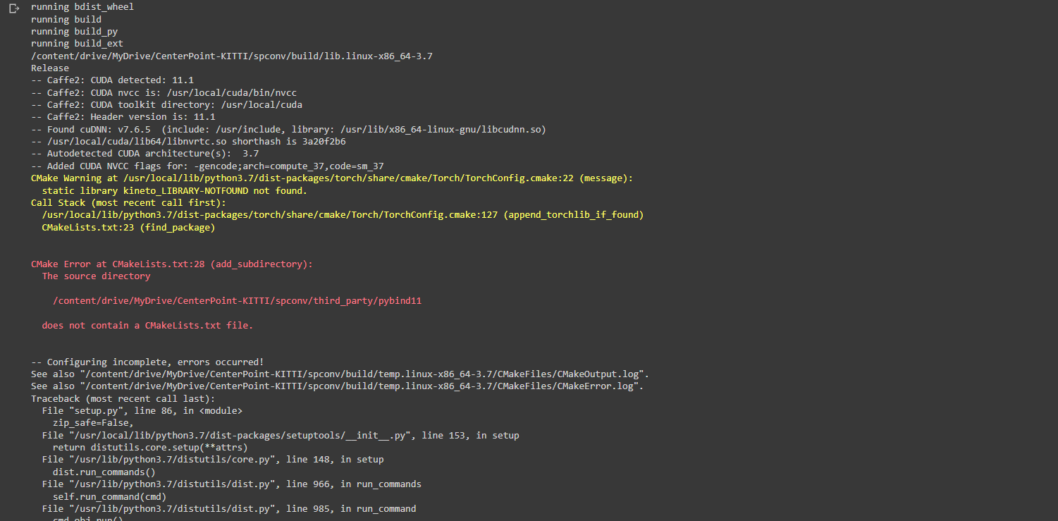 spconv 1.0 - commit 8da6f96 ERROR · Issue #448 · traveller59/spconv · GitHub