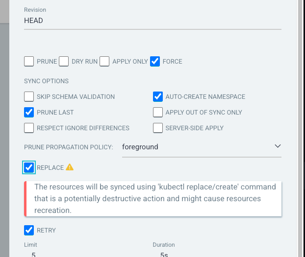 Managednamespacemetadata On App Removes Namespace When Sync Used With 