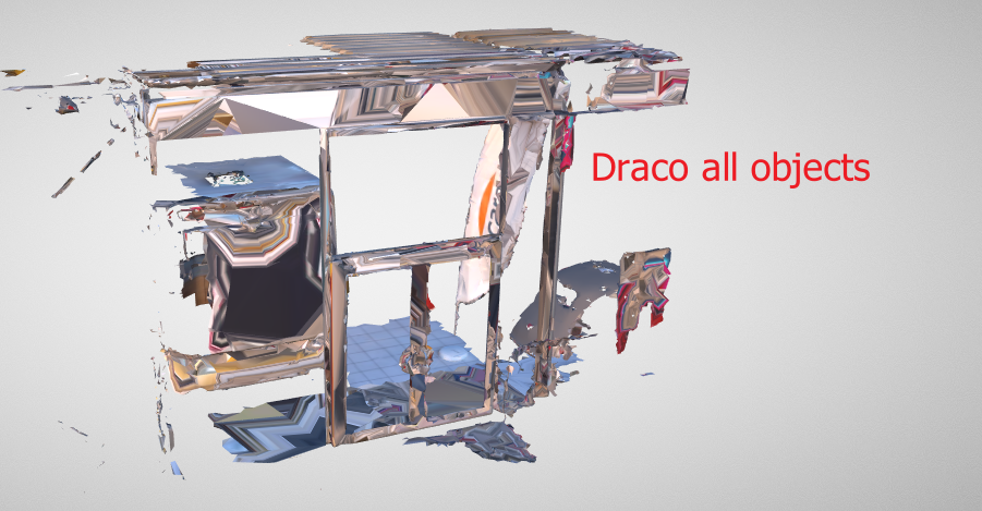 T75132: draco compression not including multiple materials · Issue ...
