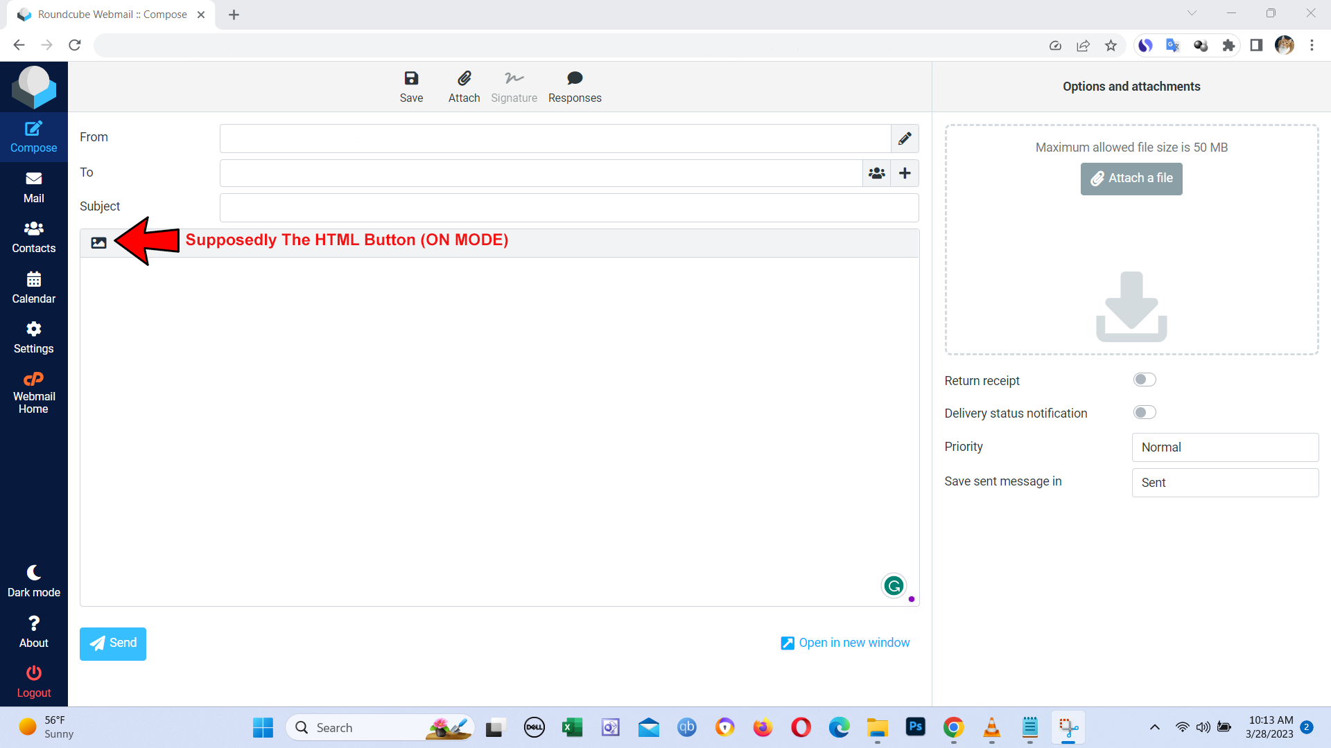 HTML Conversion Issues Within RoundCube ????? · Issue #8960 · roundcube/roundcubemail · GitHub