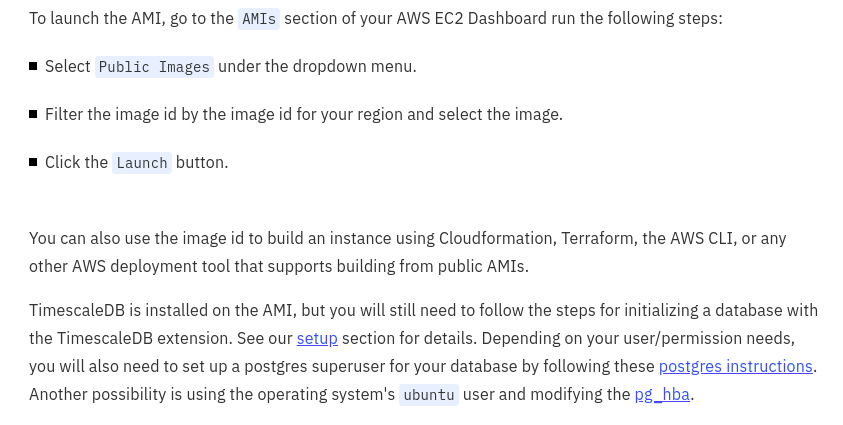 [Bug/Typo] Dead link in GettingStarted->Install->AWS · Issue #472 · timescale/docs.timescale.com ...