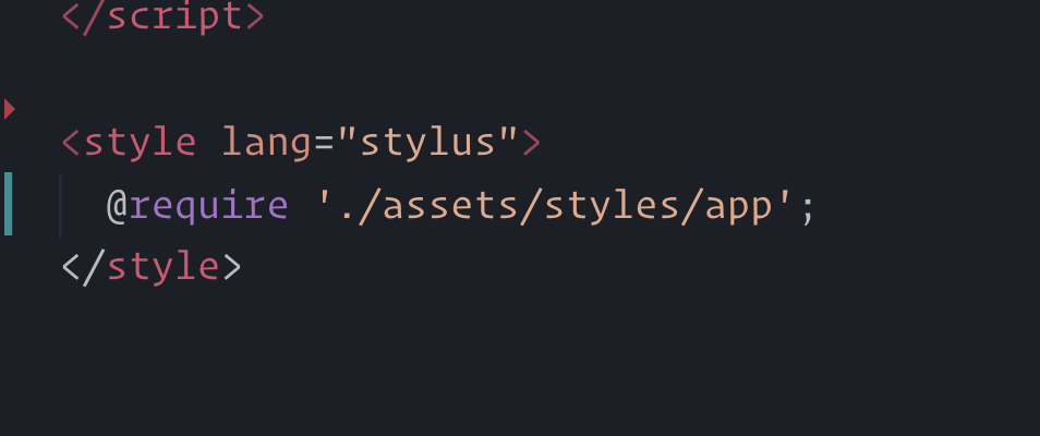 Stylus syntax highlight problem · Issue #1124 · vuejs/vetur · GitHub