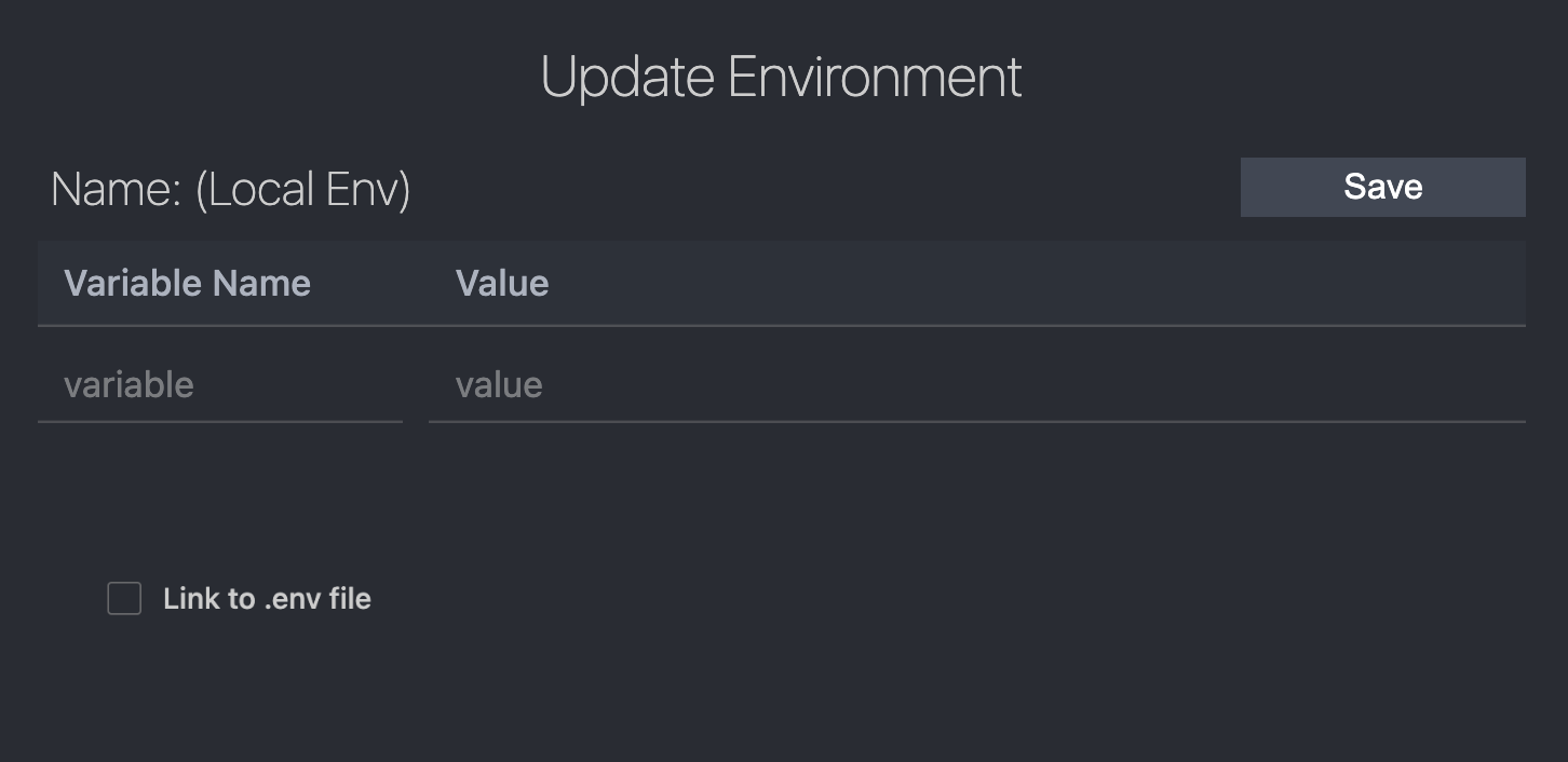 Allow Local Environment to Link with .env file · Issue #800 · thunderclient/thunder-client ...