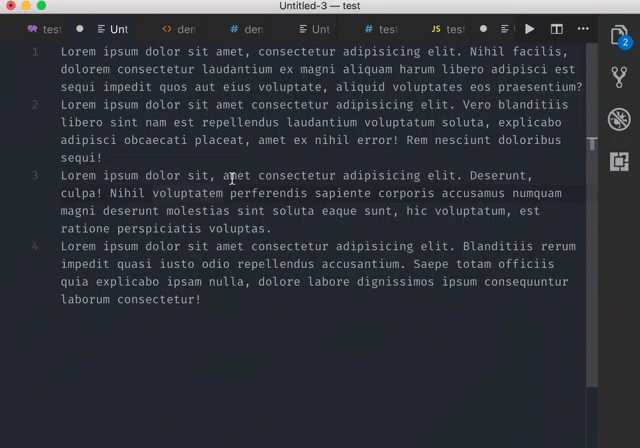 Multicursor bug in 1.22 insider · Issue #47234 · microsoft/vscode · GitHub
