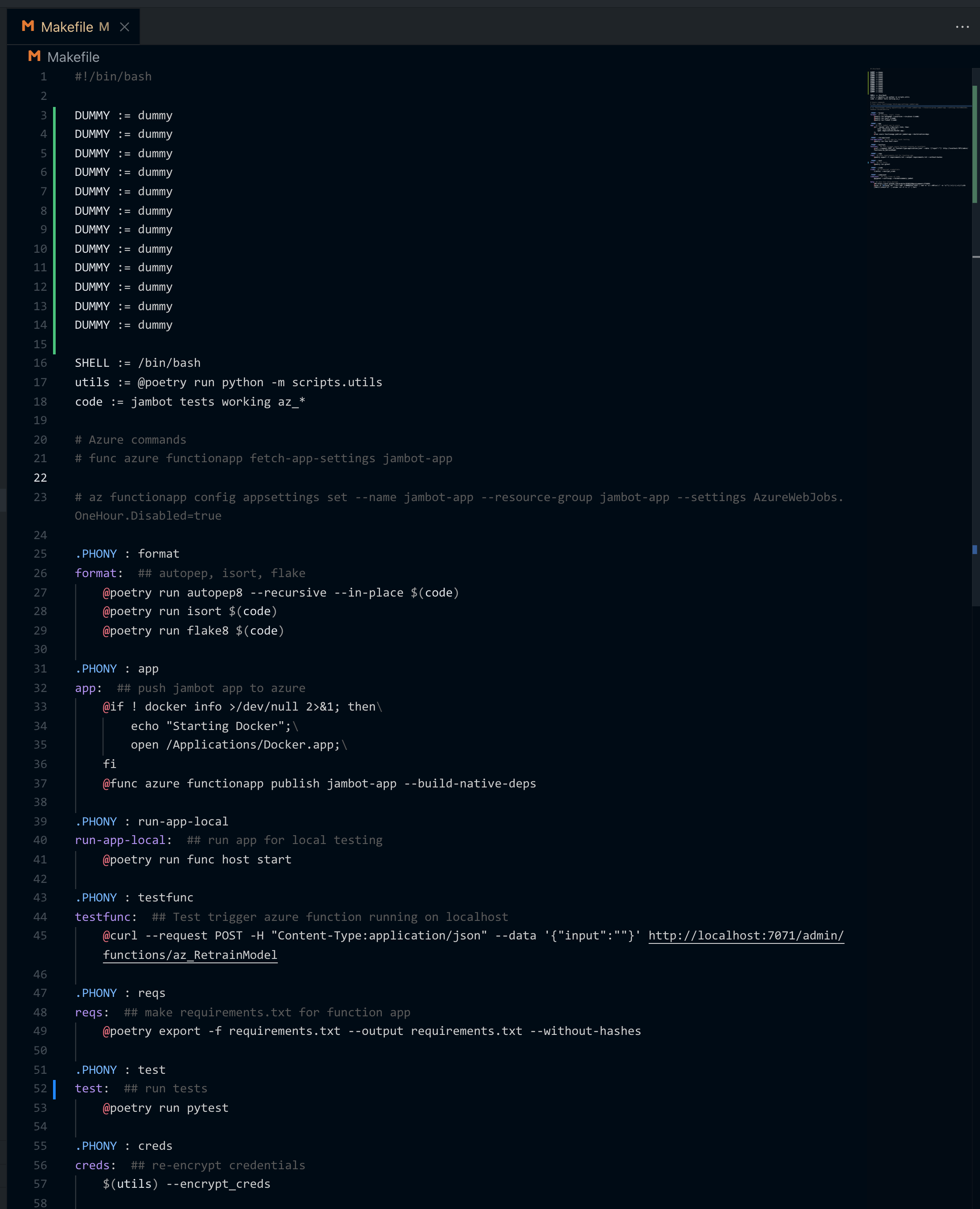 Makefile recognized as incorrect file type (shell/docker) · Issue #132005 · microsoft/vscode ...
