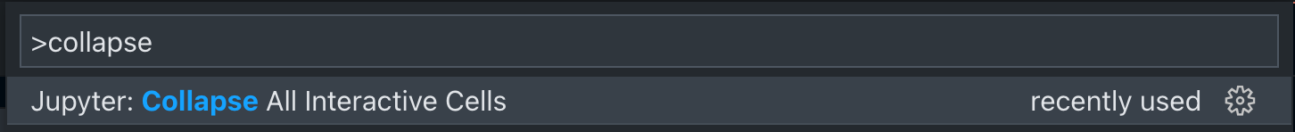 Collapse Cell Input Code By Default - Not working (regression) · Issue #8199 · microsoft/vscode ...