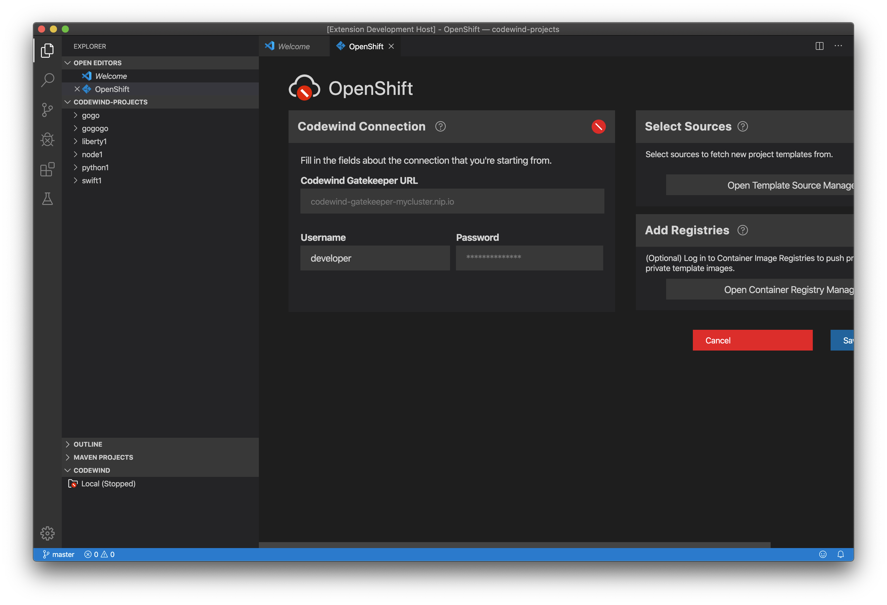 Hybrid: VSCode: new connection page doesn't reflow to fit a smaller window · Issue #1505 ...