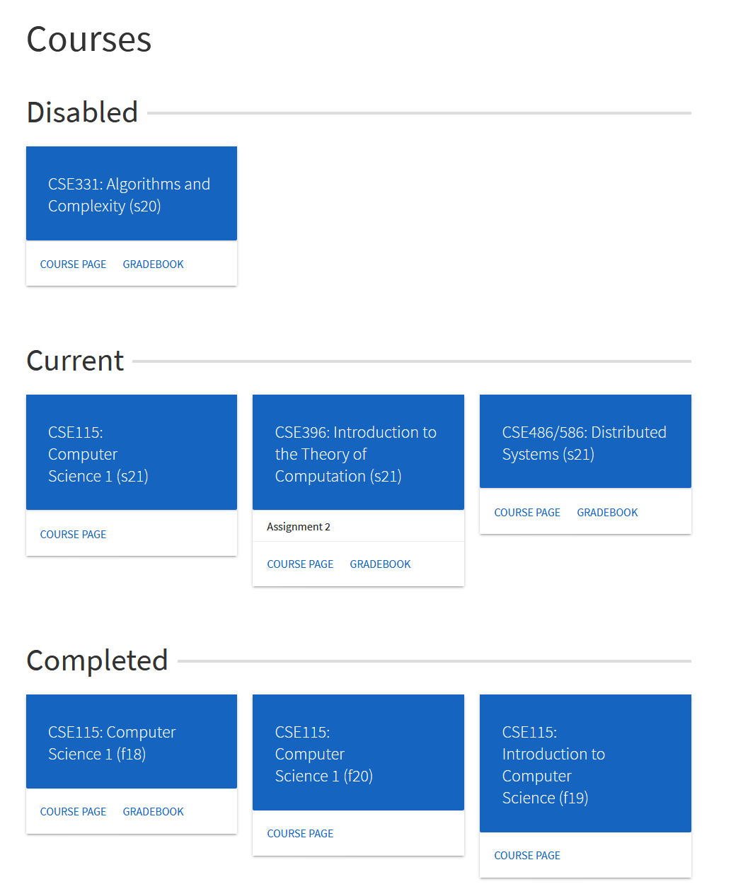 Put "Disabled" Courses below "Current" Courses · Issue #1281 · autolab/Autolab · GitHub