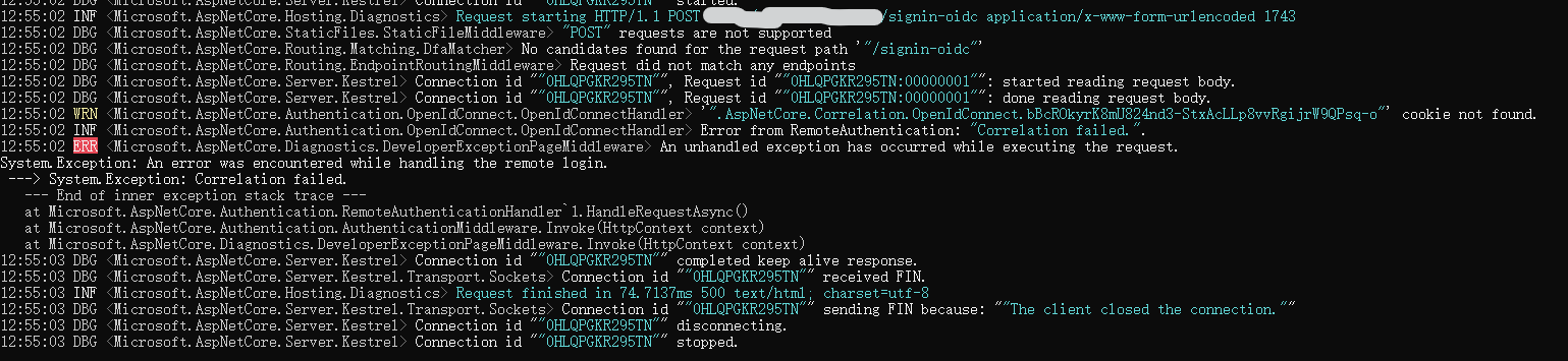 Netcoreapp3 0 App Got Correlation Failed On Ios Device · Issue 15416 · Dotnet Aspnetcore
