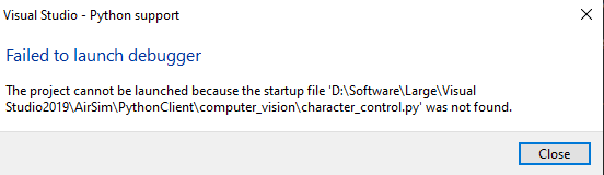 Lost python files when call python API · Issue #3442 · microsoft/AirSim · GitHub
