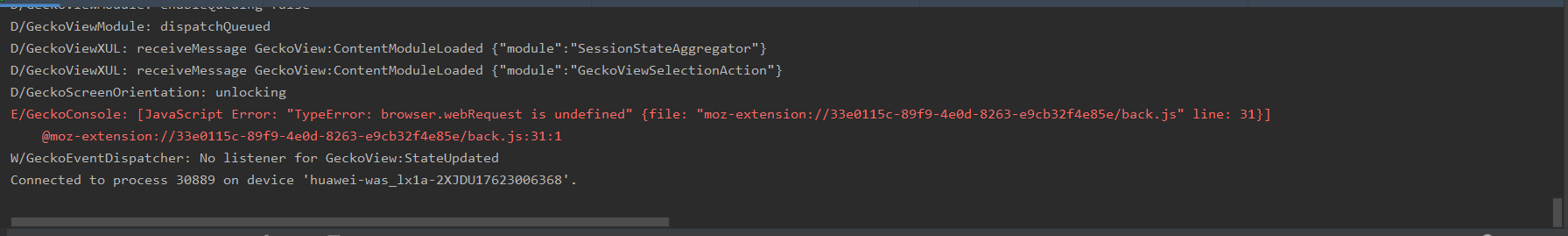 Extension : browser.webRequest is undefined · Issue #143 · mozilla ...