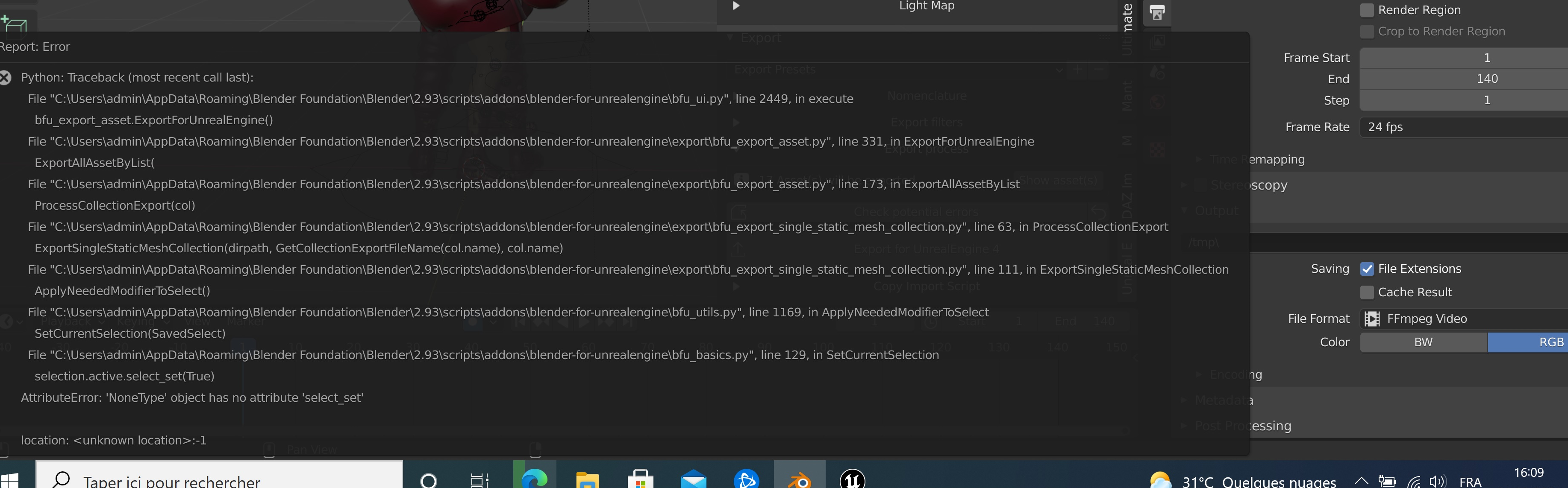 error that pop from nowhere · Issue #122 · xavier150/Blender-For-UnrealEngine-Addons · GitHub
