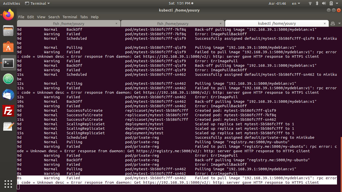 My Kubectl Cant Build Pull From Registry Server · Issue 7925 · Kubernetesminikube · Github