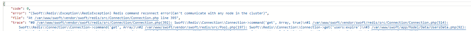 Redis Cluster集群 Redis Command Reconnect Errorcant Communicate With